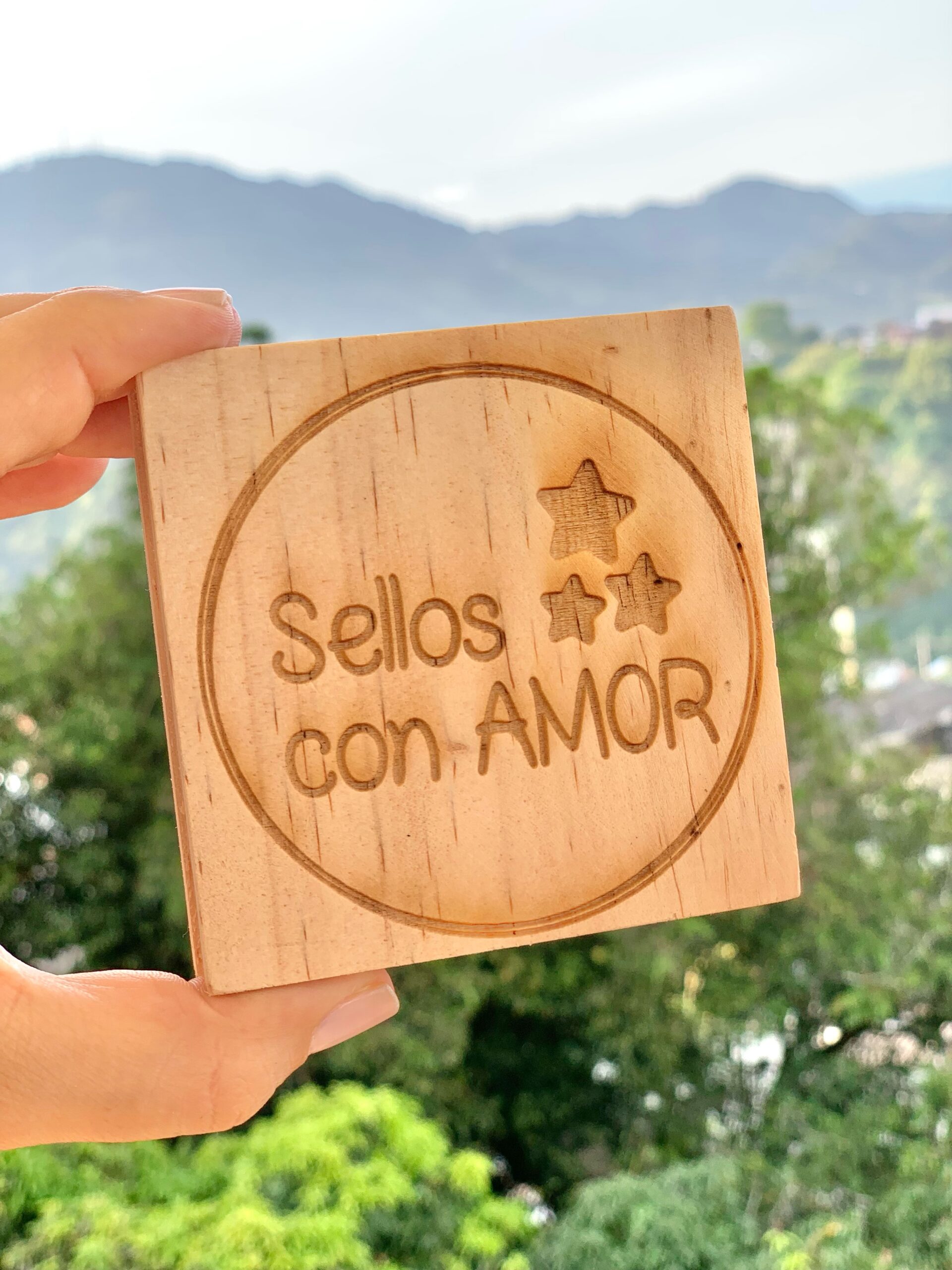Sellos redondos y cuadrados – Sellos con amor