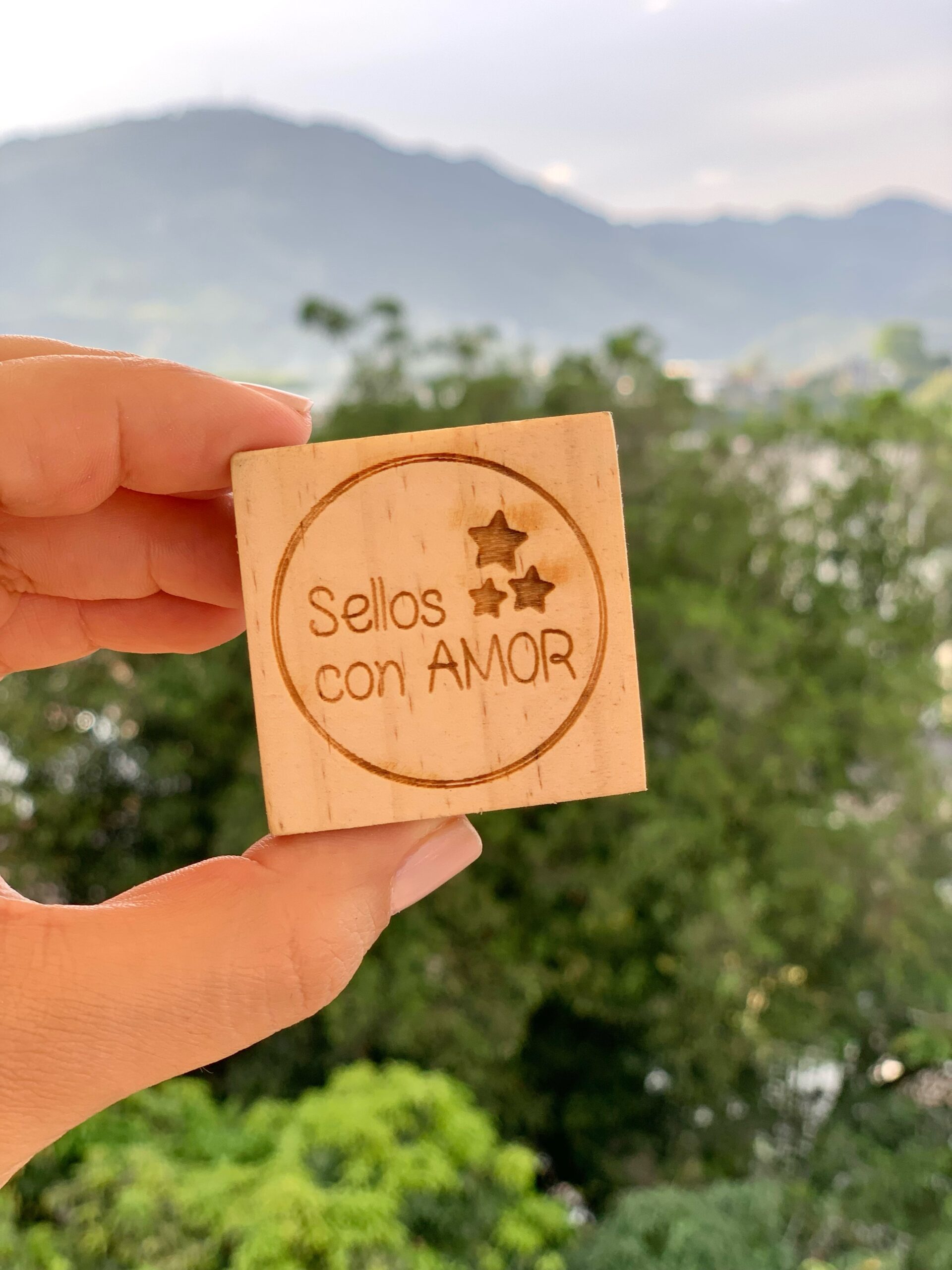 Sellos redondos y cuadrados – Sellos con amor